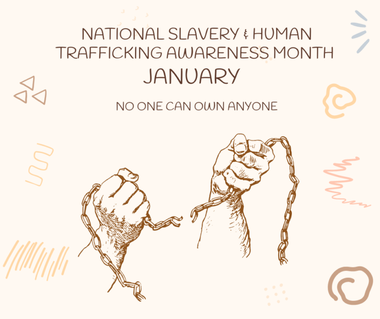 National Slavery & Human Trafficking Prevention Month - aDoddle ...