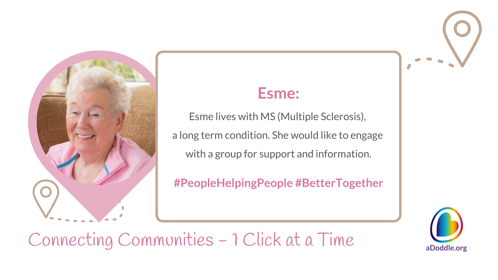 'Esme' - Searching for MS Support - aDoddle - Community Mapping